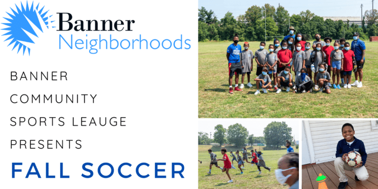 Announcing Fall Soccer - Banner Neighborhoods