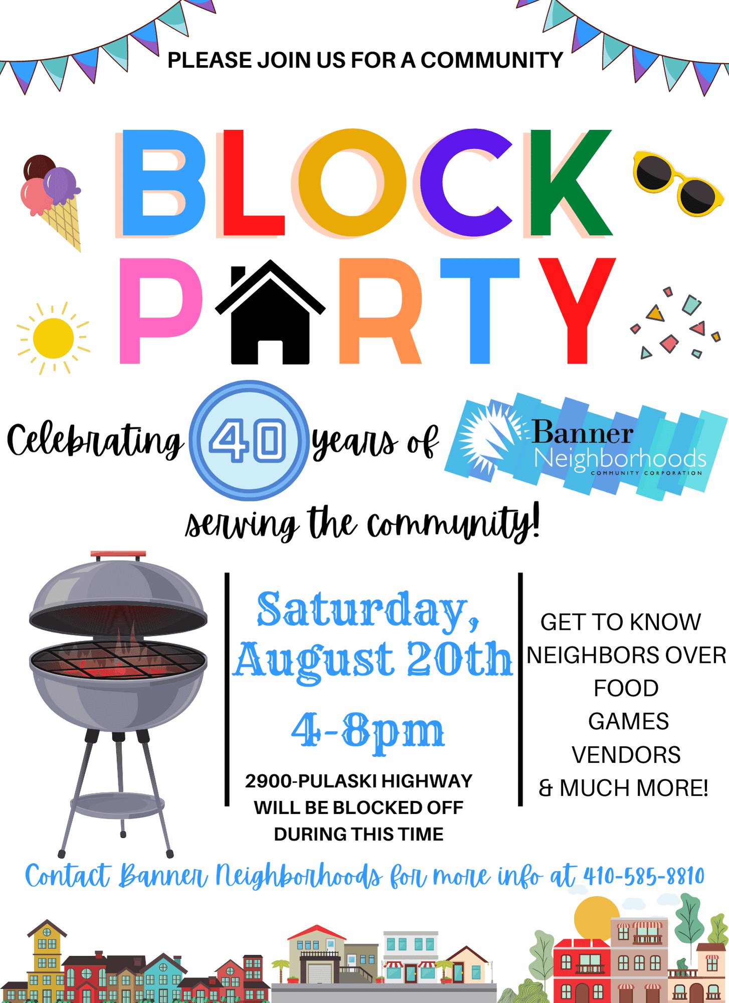 Celebrating 40 Years of Banner! Block Party Edition! - Banner Neighborhoods