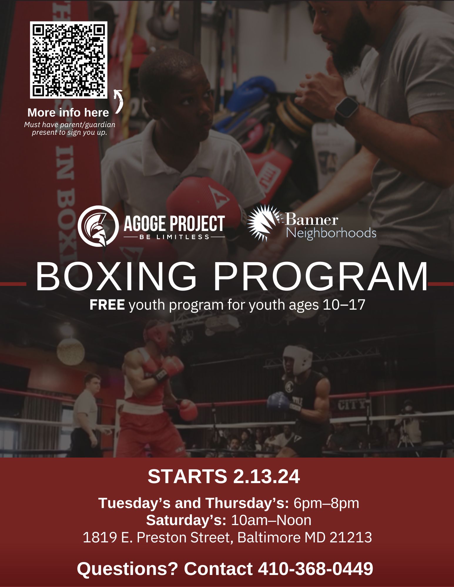 Boxing Program - Banner Neighborhoods
